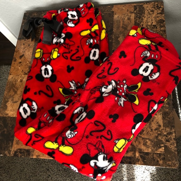 Disney | Intimates & Sleepwear | Disney New Minnie Mouse Pj Pants ...